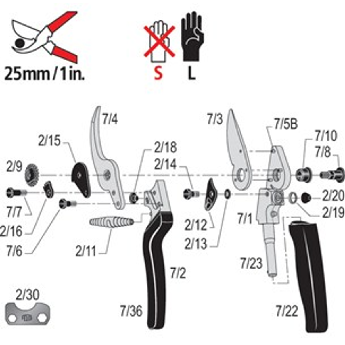 Köp Felco 7 Sekatör - Felco | Newgarden.se